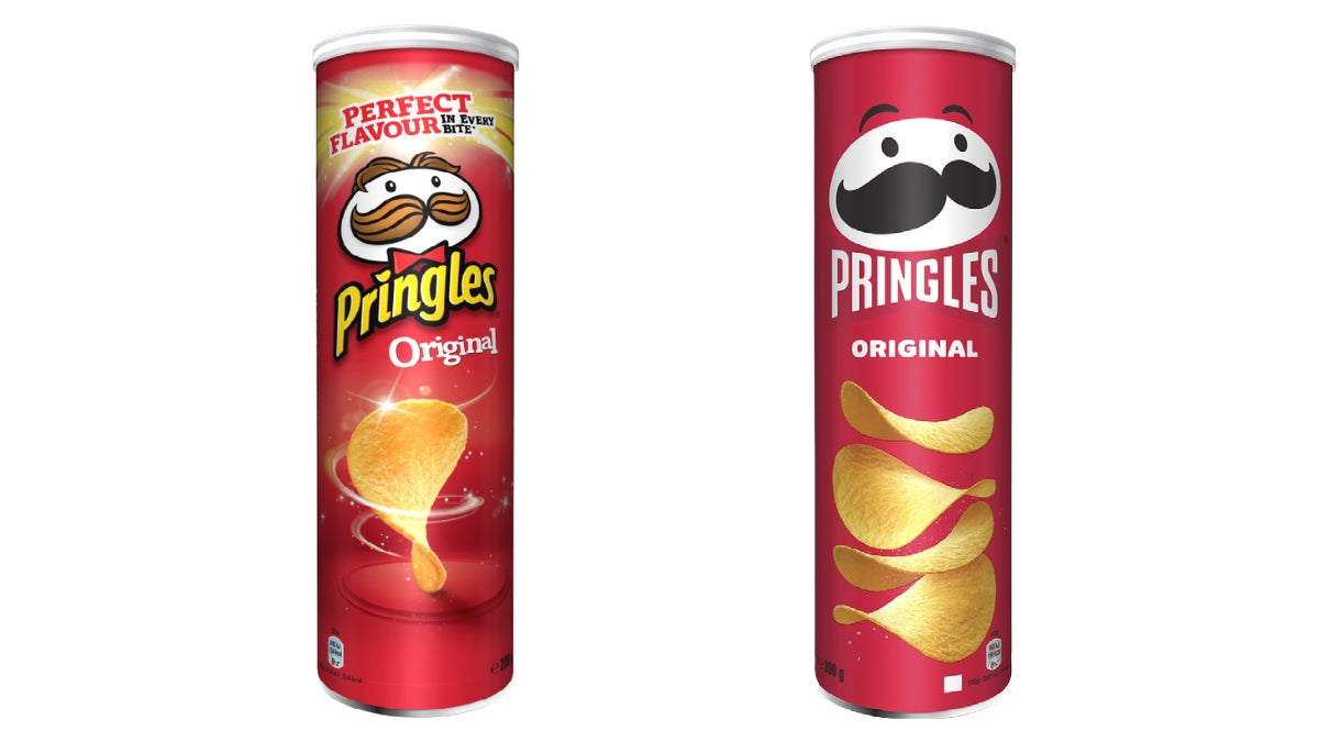 Pringles divides fans with ‘modern’ rebrand | The Independent
